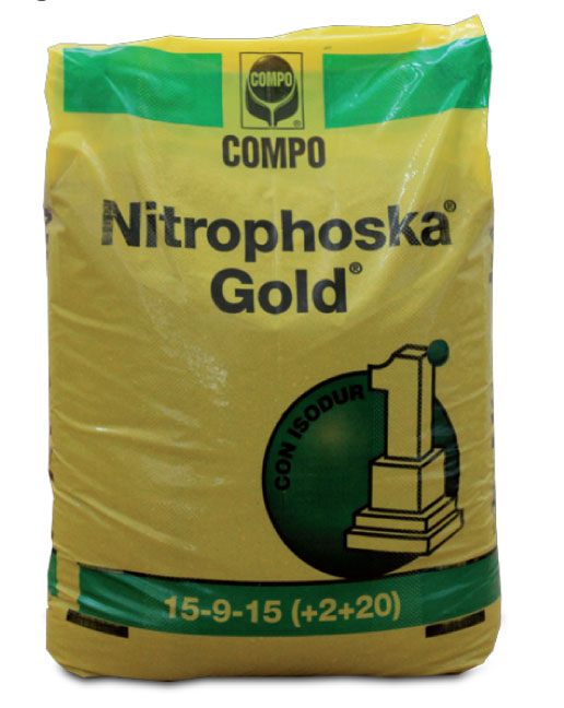 Nitrophoska gold - interplants